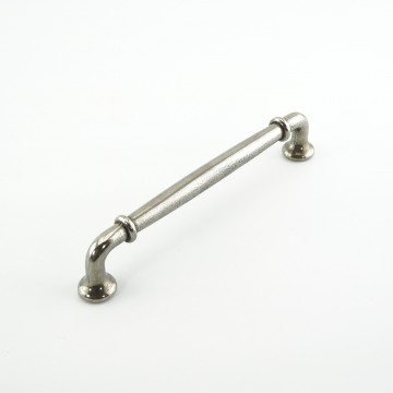 Pewter cabinet handle | Chester pull handle | Oak & Forge
