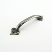 Pewter cabinet handle | Farmhouse pull handle | Oak & Forge